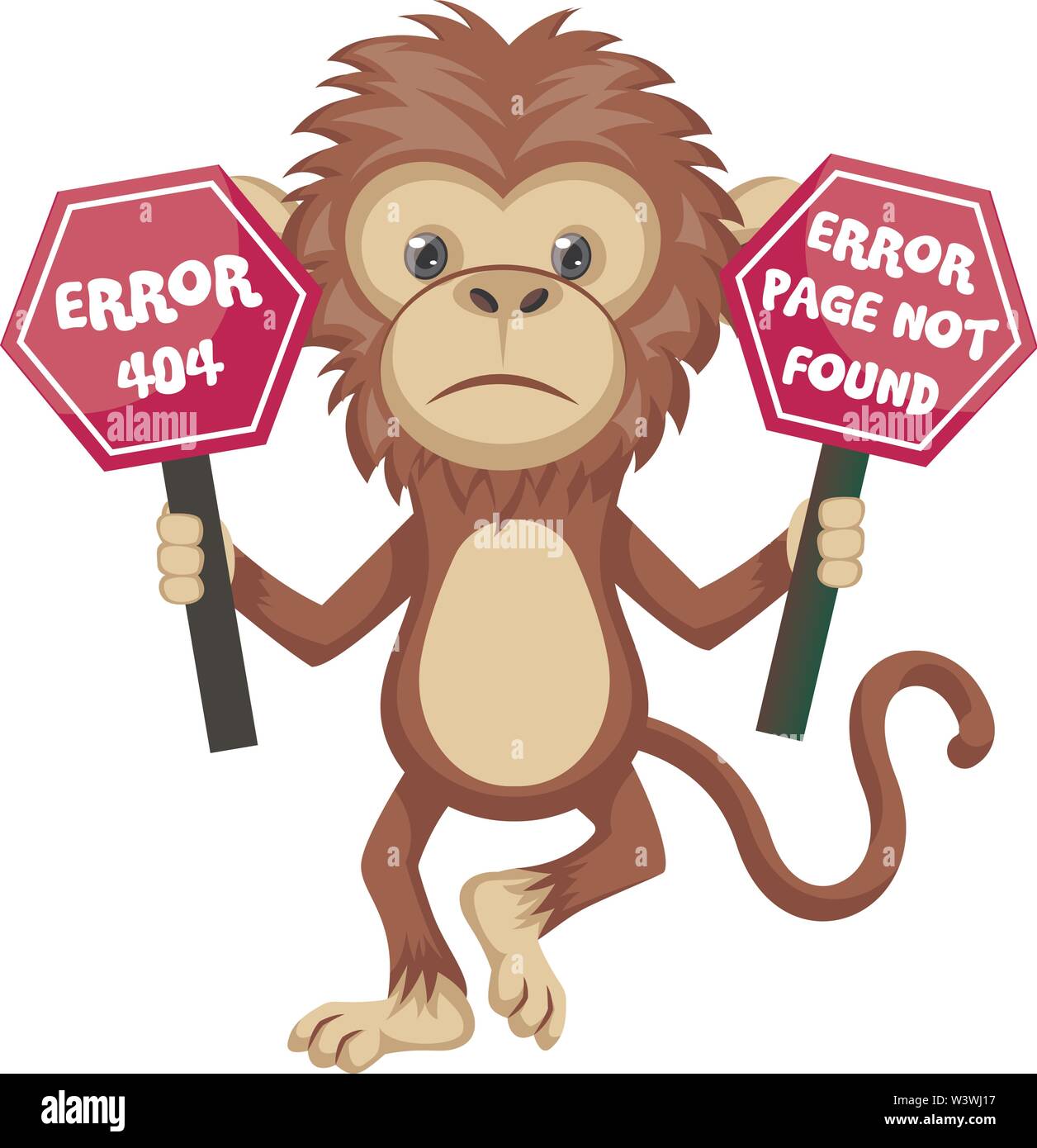 Zoo animal warning sign Stock Vector Images - Alamy