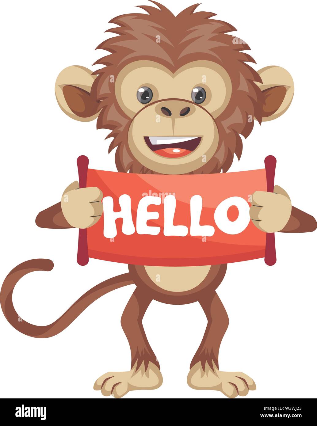 Hello summer vector design Cut Out Stock Images & Pictures - Alamy