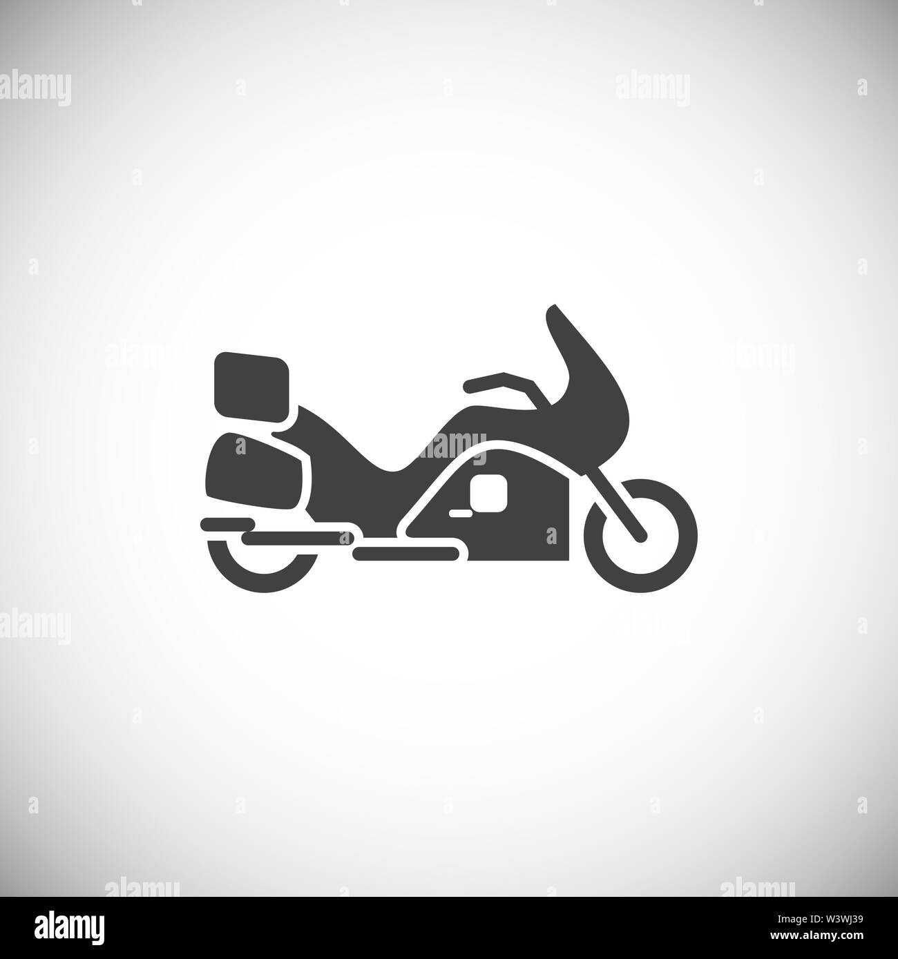 Moto related icon on background for graphic and web design. Simple ...