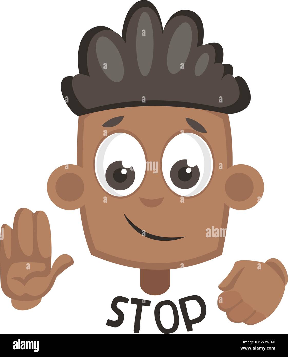 Warning sign no children Stock Vector Images - Alamy