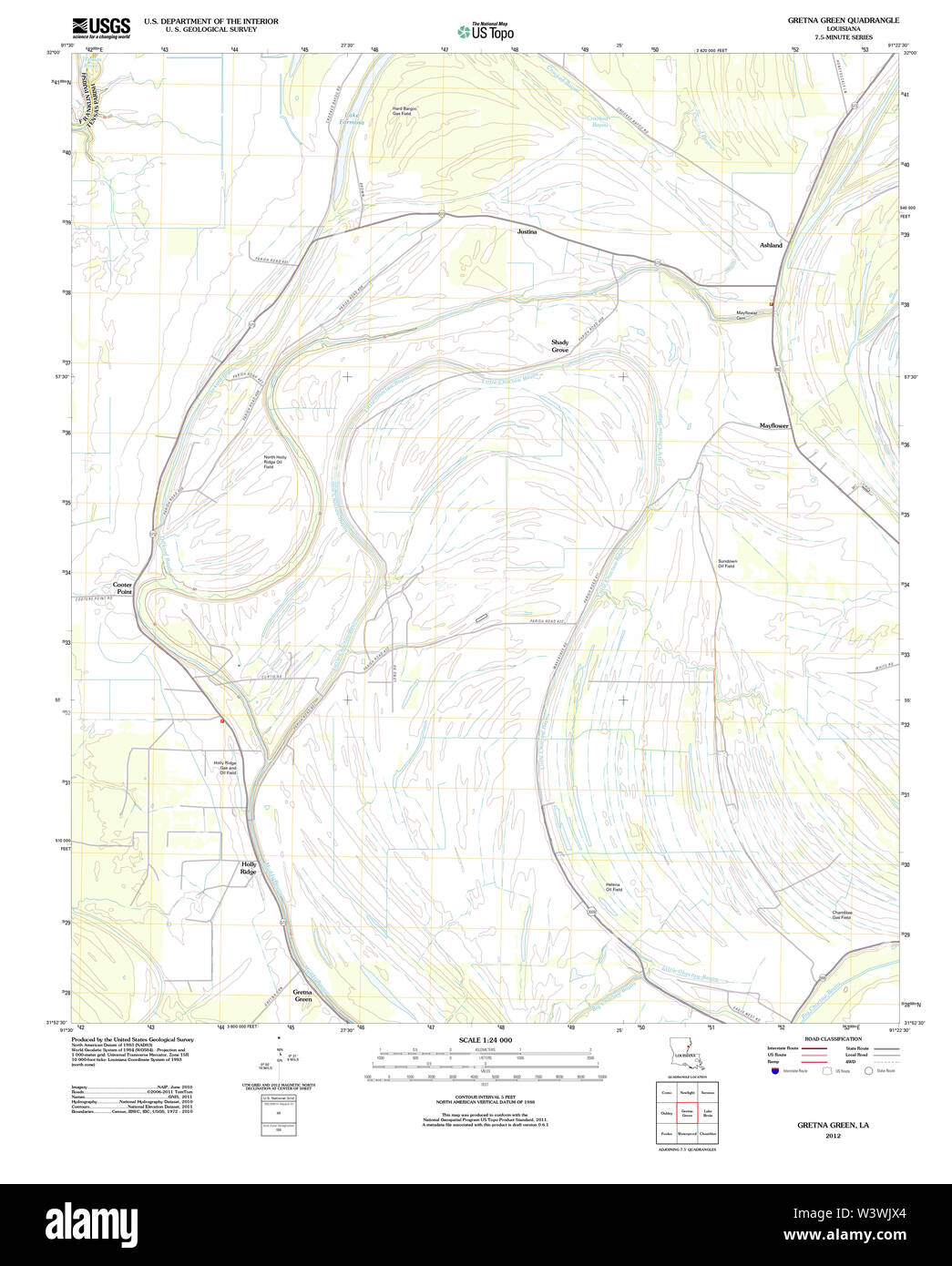 Gretna louisiana map hi-res stock photography and images - Alamy