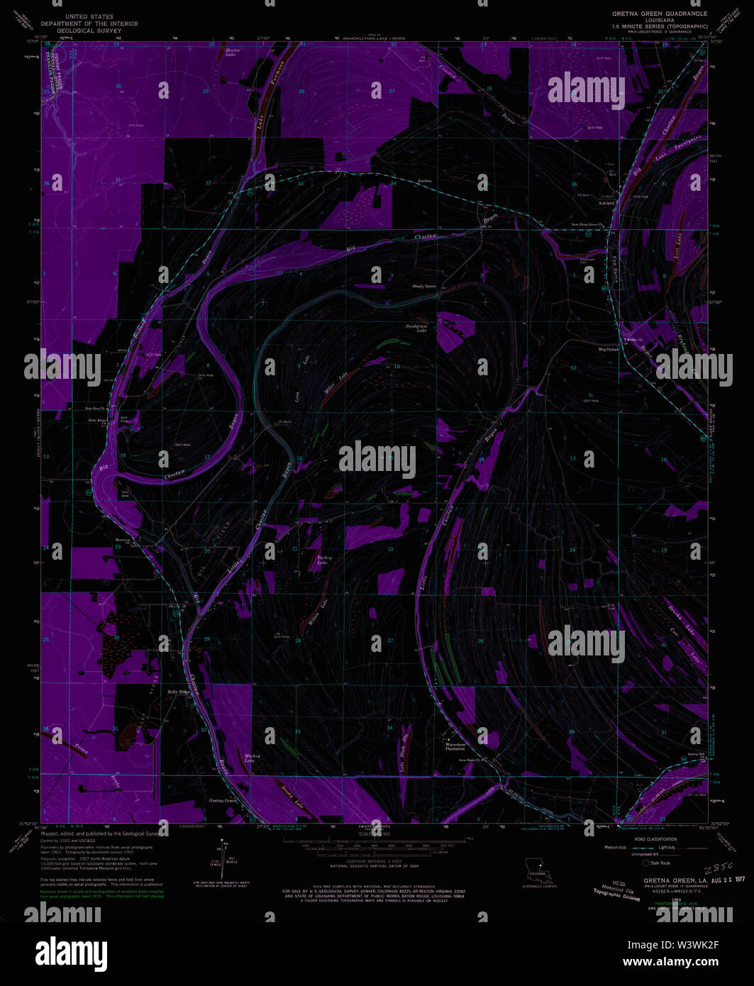 Gretna louisiana map hi-res stock photography and images - Alamy