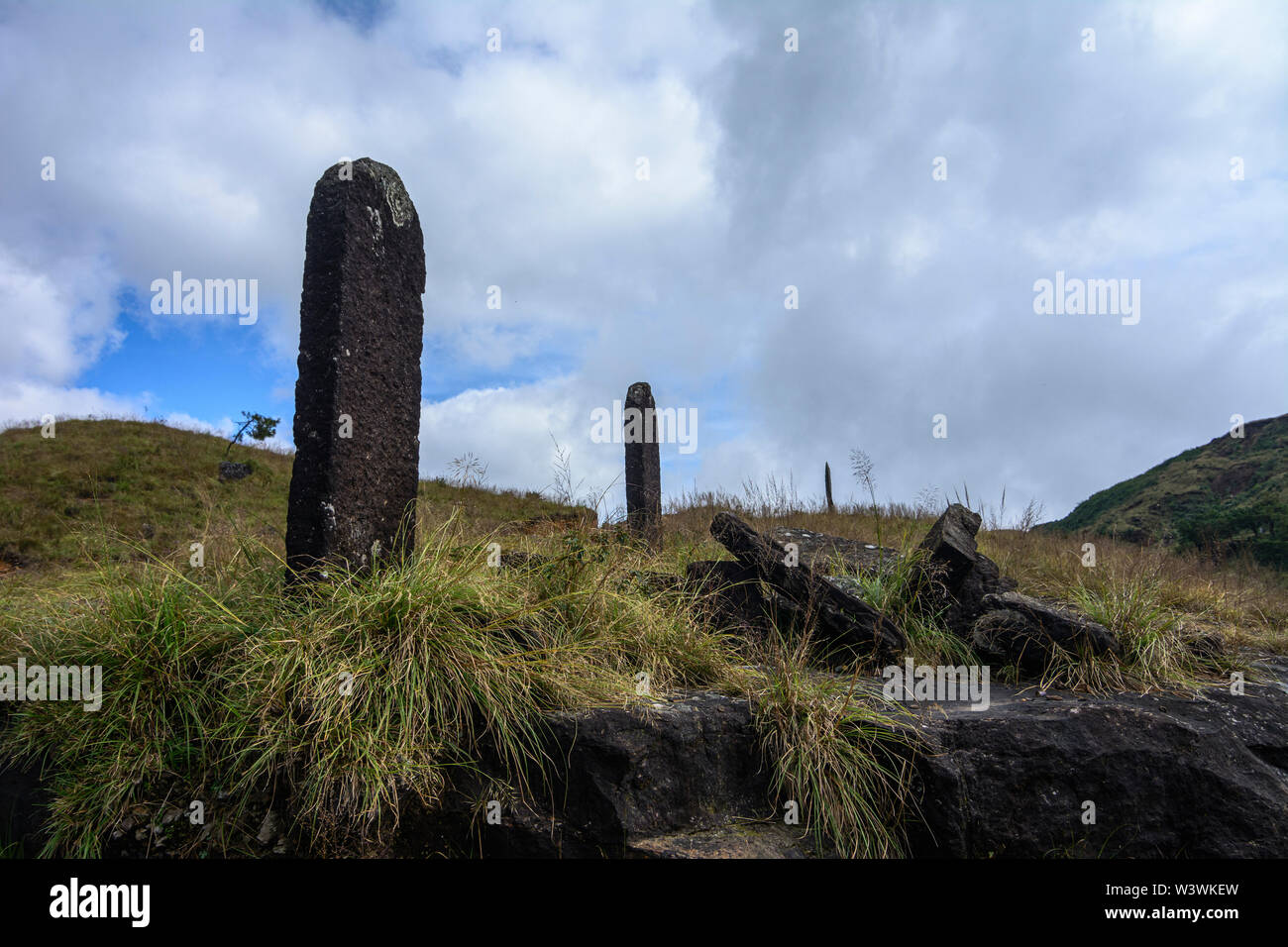 Monoliths at Cherrapunjee,Meghalaya,India Stock Photo - Alamy