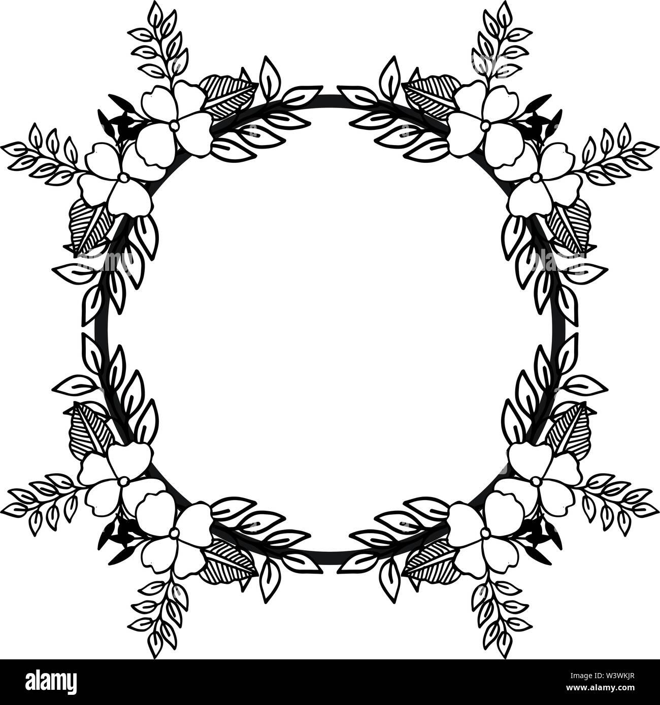Texture of card with pattern floral frame, elegant style. Vector ...