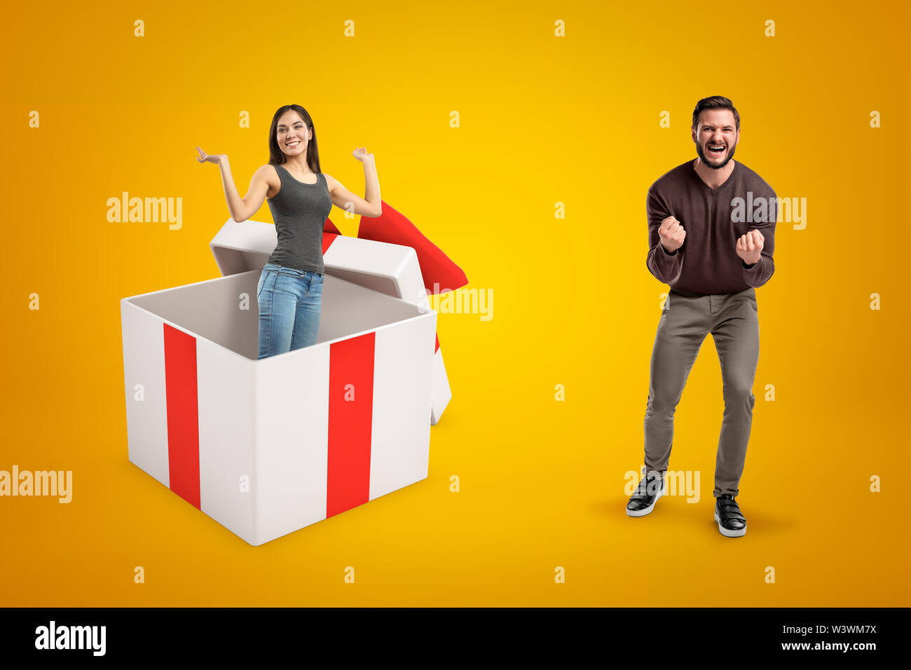 Big giftbox hi-res stock photography and images - Alamy