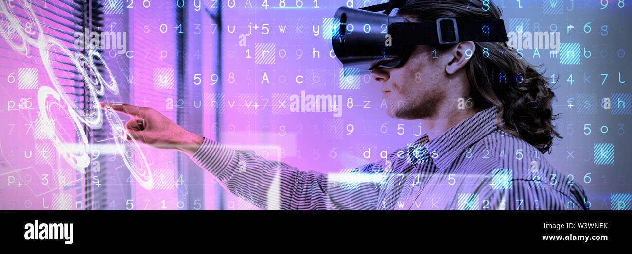 Composite image of interface Stock Photo - Alamy