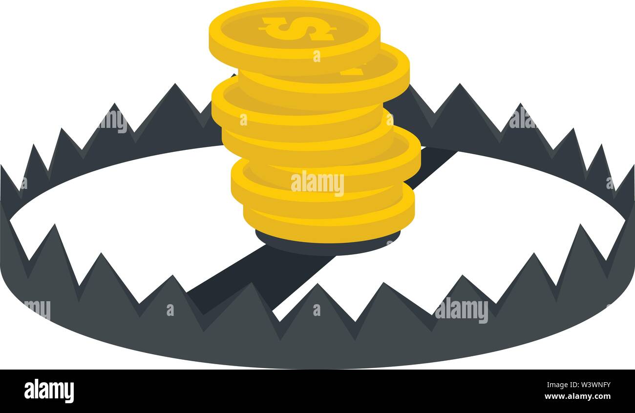 Gold trap Stock Vector Images - Alamy