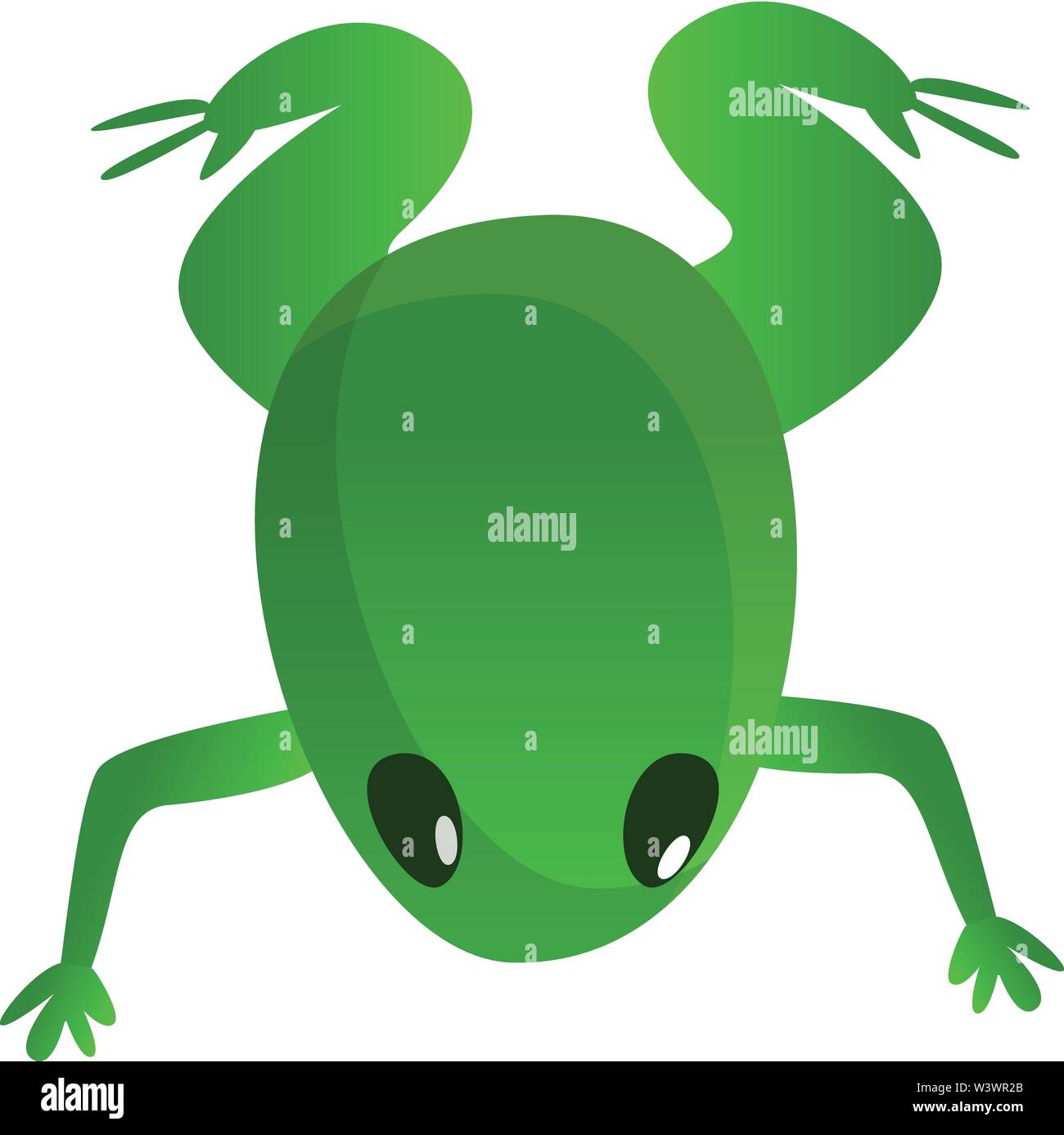Small frog icon. Cartoon of small frog vector icon for web design ...