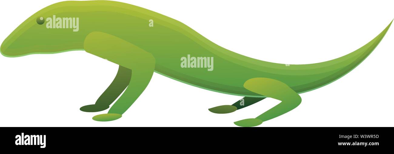Reptile lizard icon. Cartoon of reptile lizard vector icon for web ...