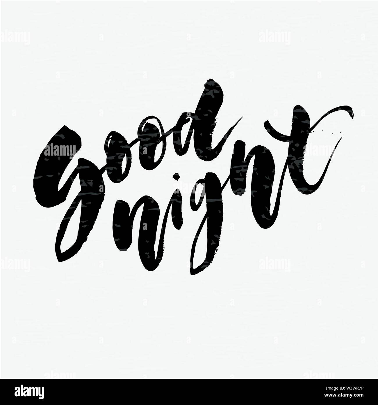 Good Morning Lettering Calligraphy Vector Text Phrase typography Type ...