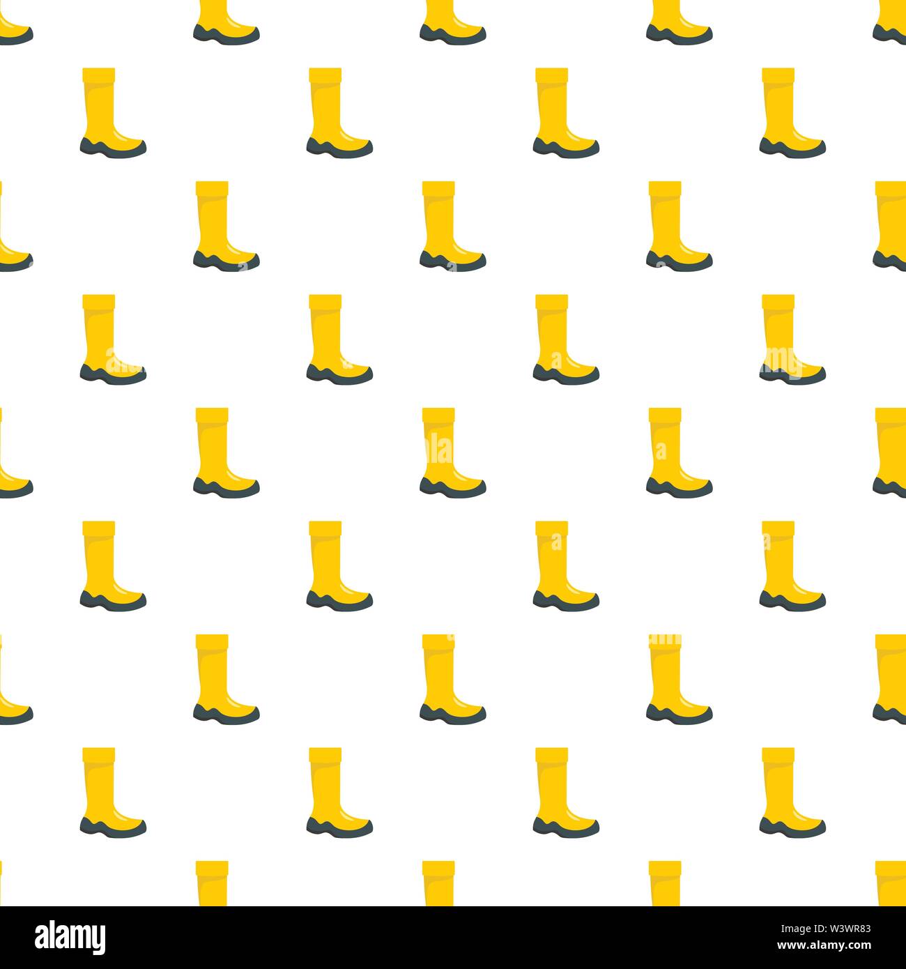 Rubber boot pattern seamless vector repeat for any web design Stock ...