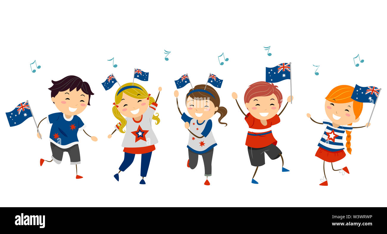 Girl holding flag dancing hi-res stock photography and images - Alamy