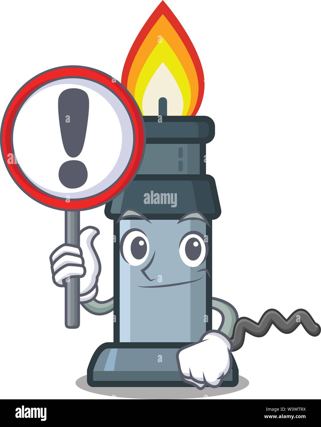 Bunsen Burner Cartoon