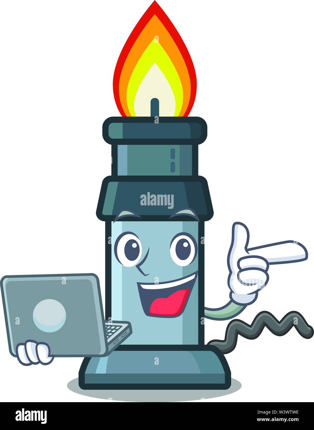 Cartoon bunsen burner hi-res stock photography and images - Alamy