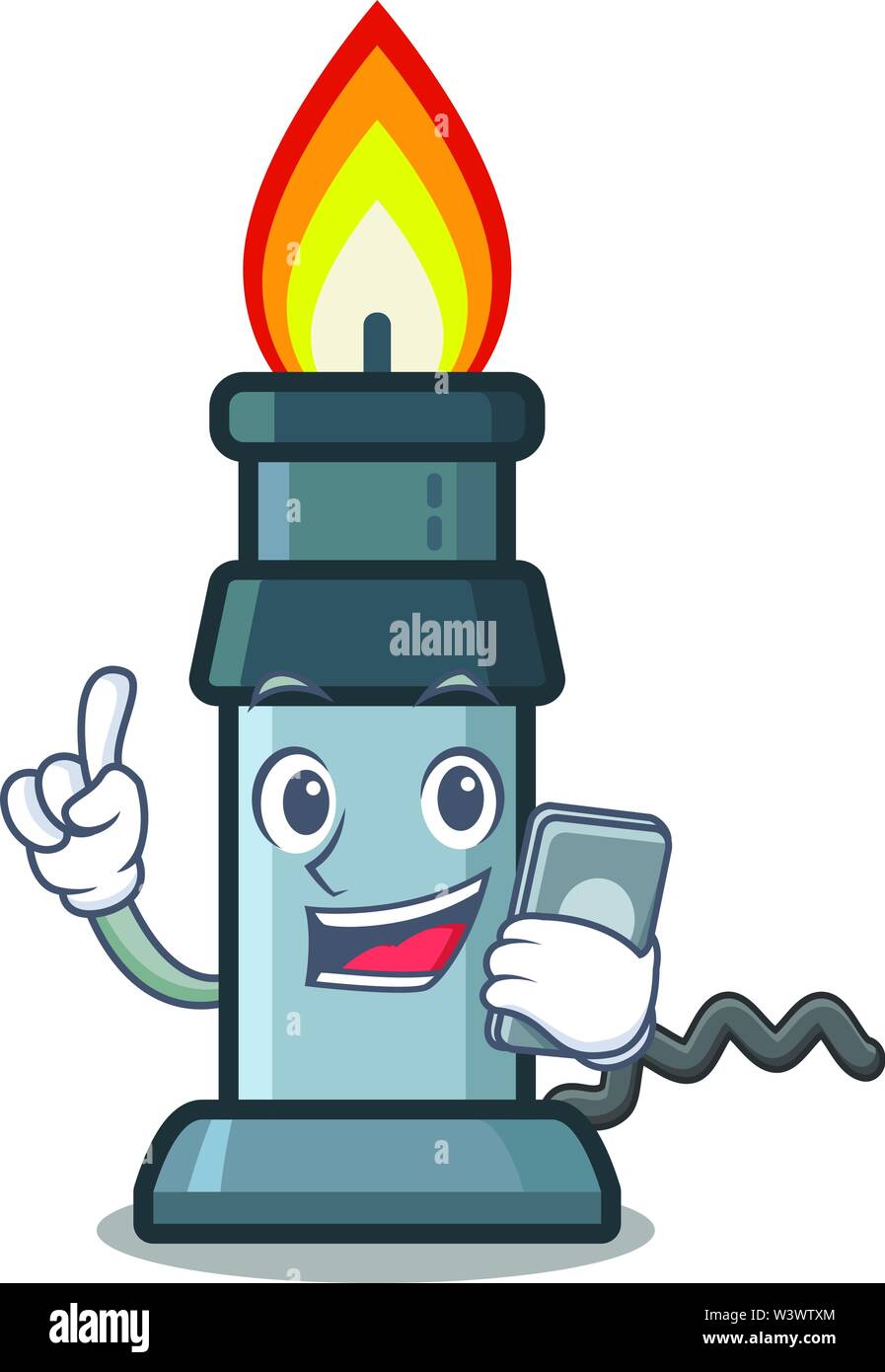 Cartoon bunsen burner hi-res stock photography and images - Alamy