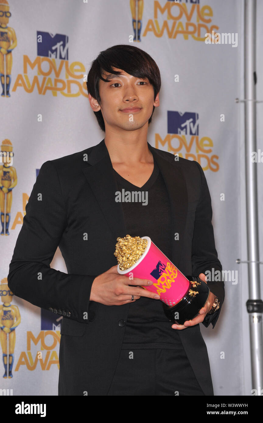 LOS ANGELES, CA. June 07, 2010: Rain, winner of the Best Badass award ...