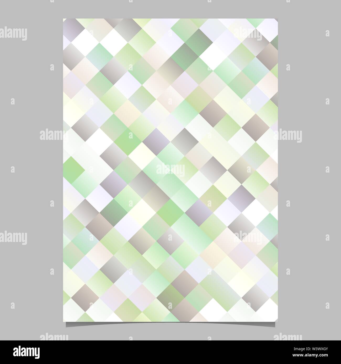Geometrical colorful modern trendy diagonal square pattern poster ...