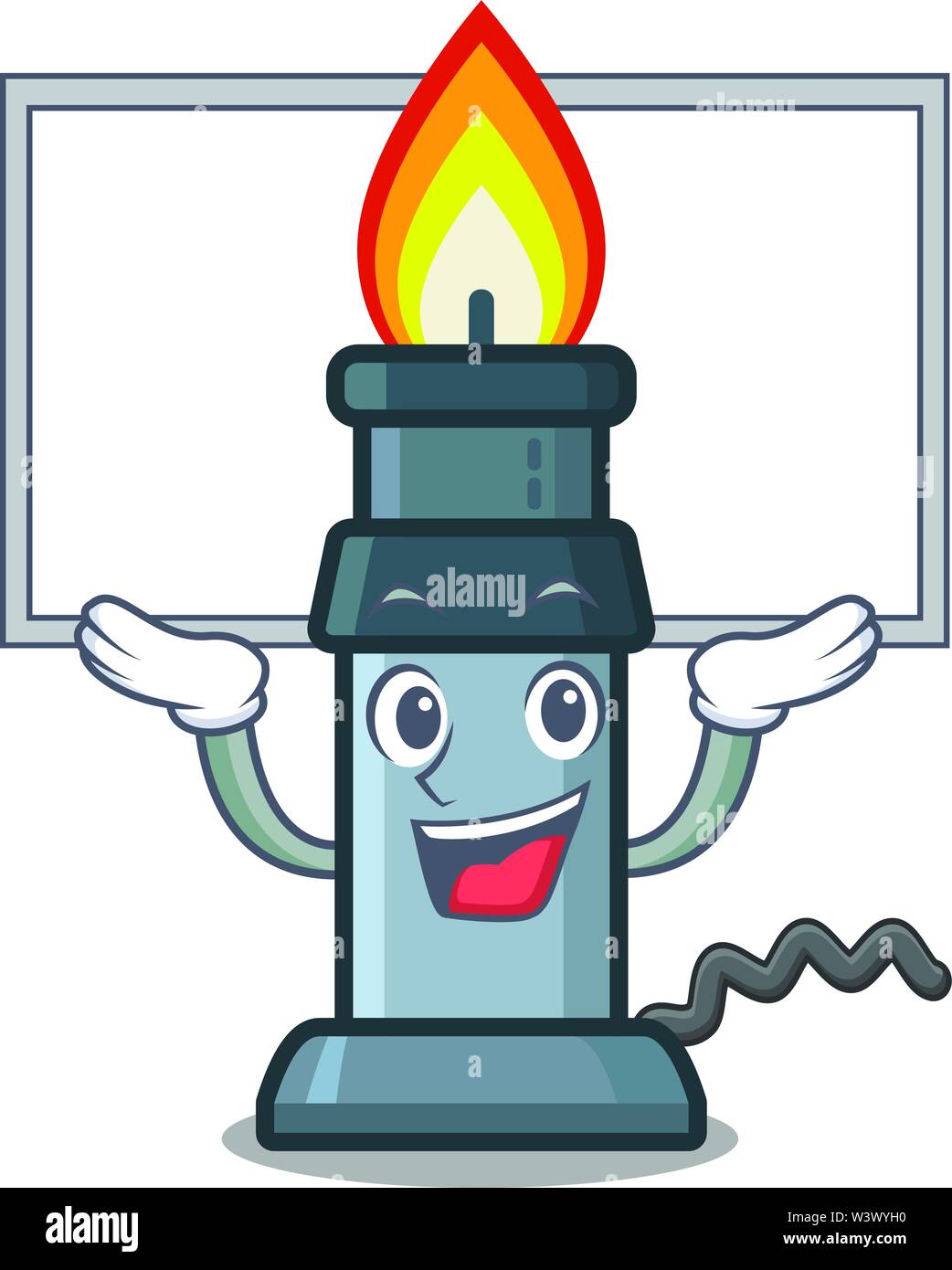 Cartoon bunsen burner Stock Vector Images - Alamy