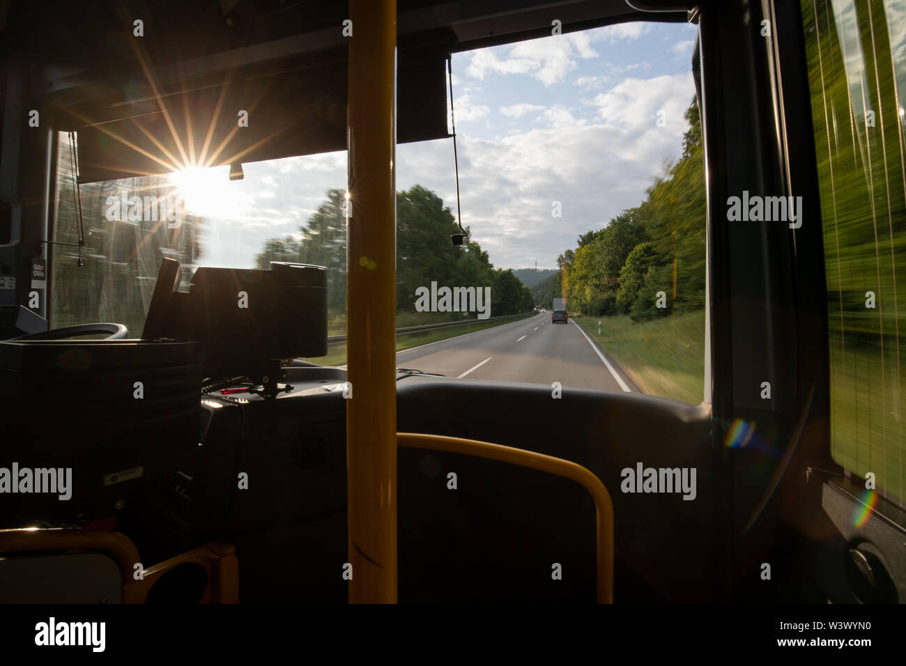 Bus and train connections hi-res stock photography and images - Alamy