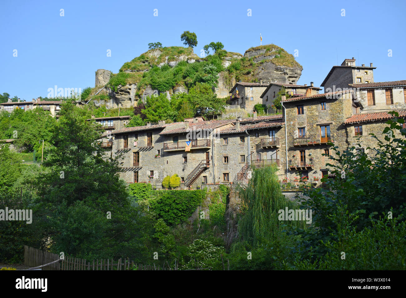 Rupit, medieval village in the province of Barcelona Stock Photo - Alamy