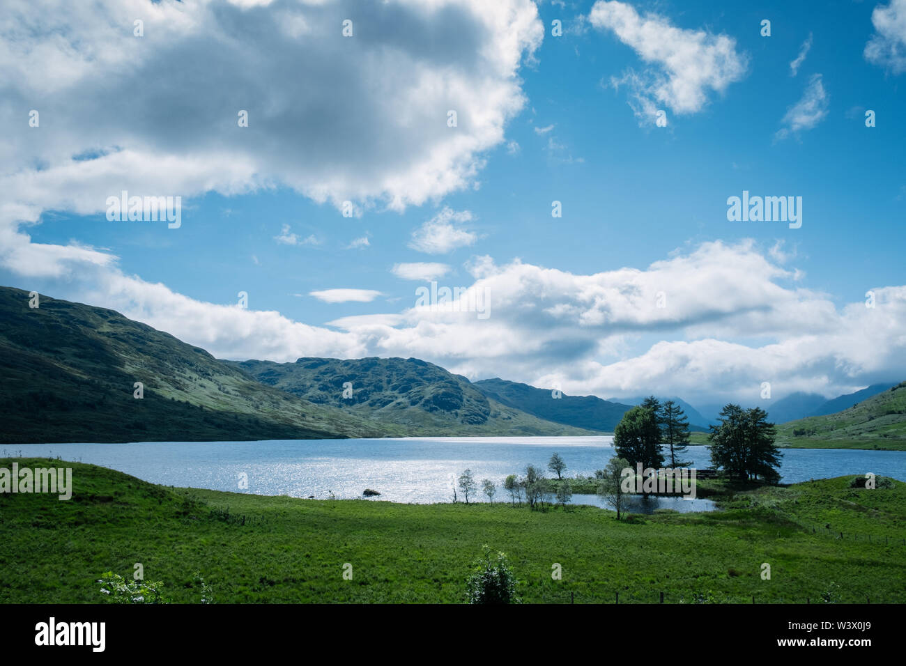 Loch arklet loch lomond trossachs hi-res stock photography and images ...