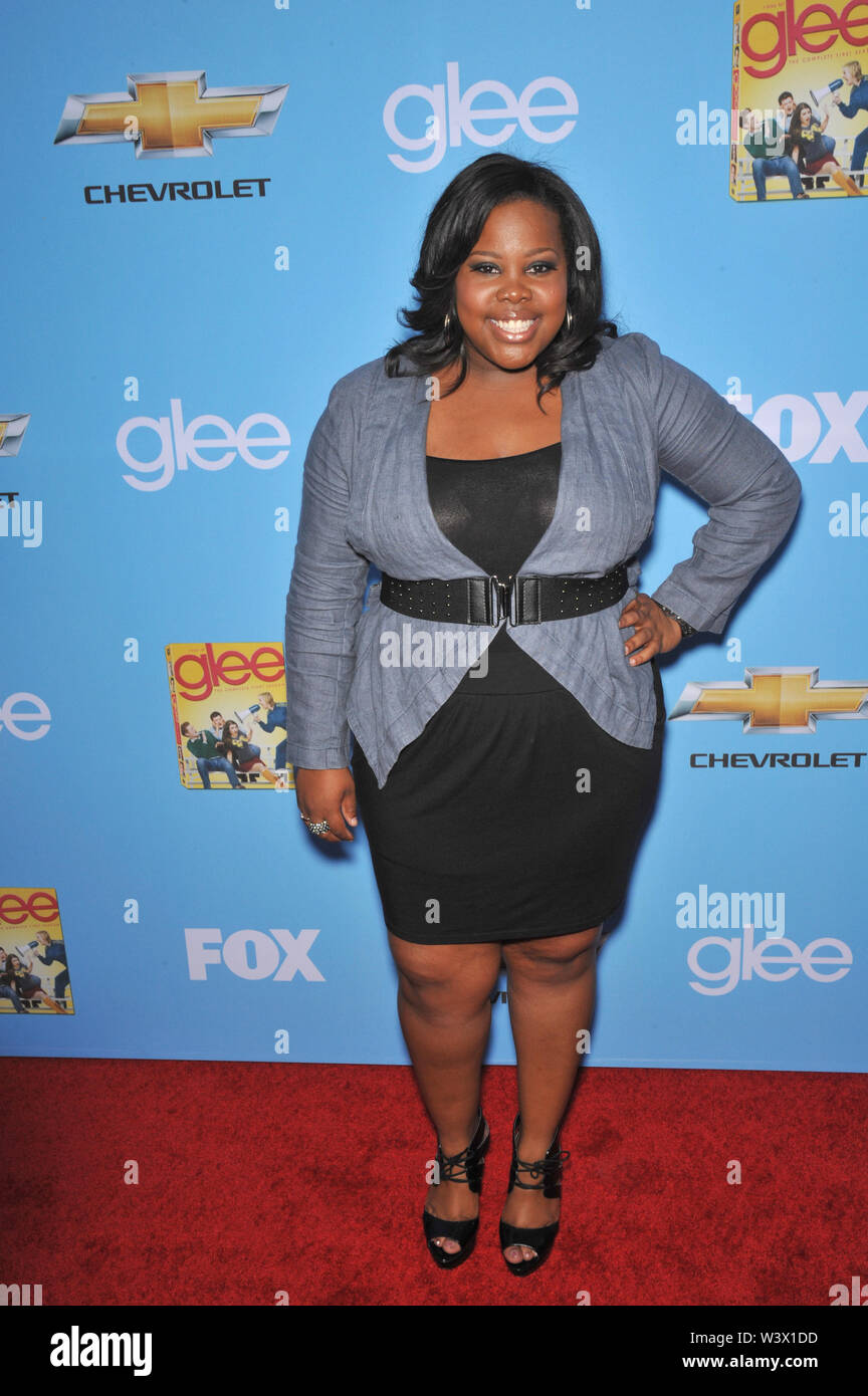 LOS ANGELES, CA. September 07, 2010: "Glee" star Amber Riley at the ...