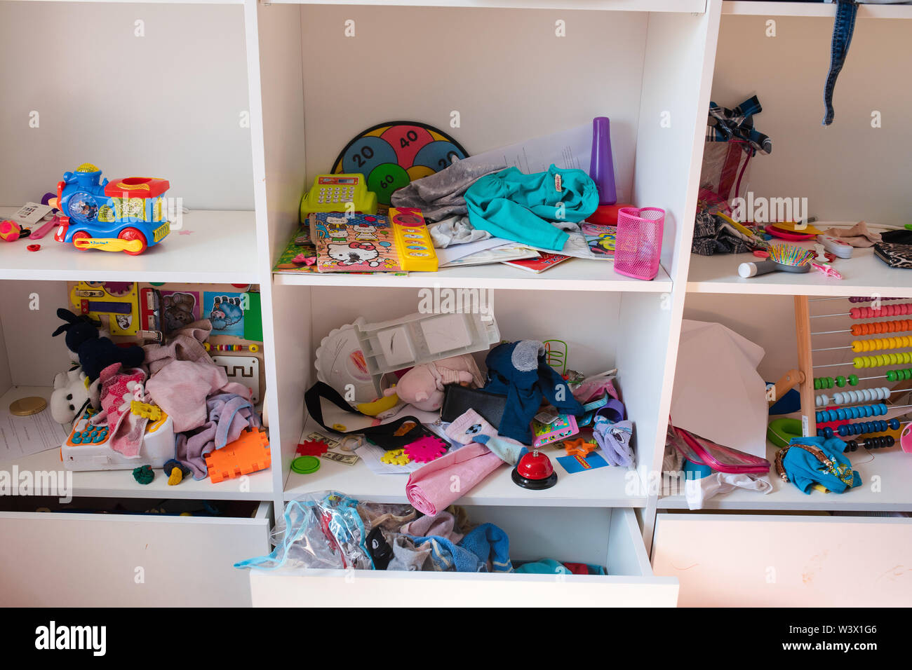 Messy kids room toys hi-res stock photography and images - Alamy