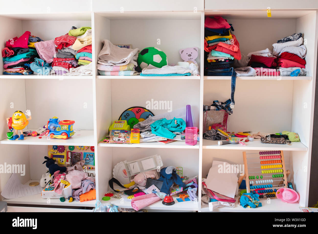 Messy kids room toys hi-res stock photography and images - Alamy
