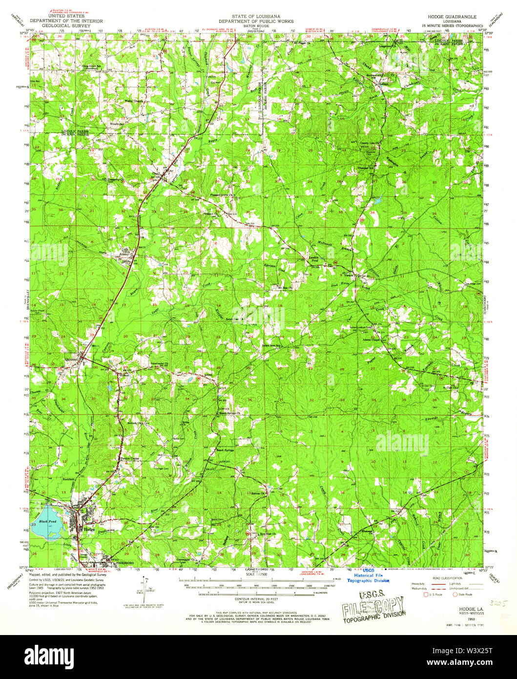 Map of hodge hi-res stock photography and images - Alamy