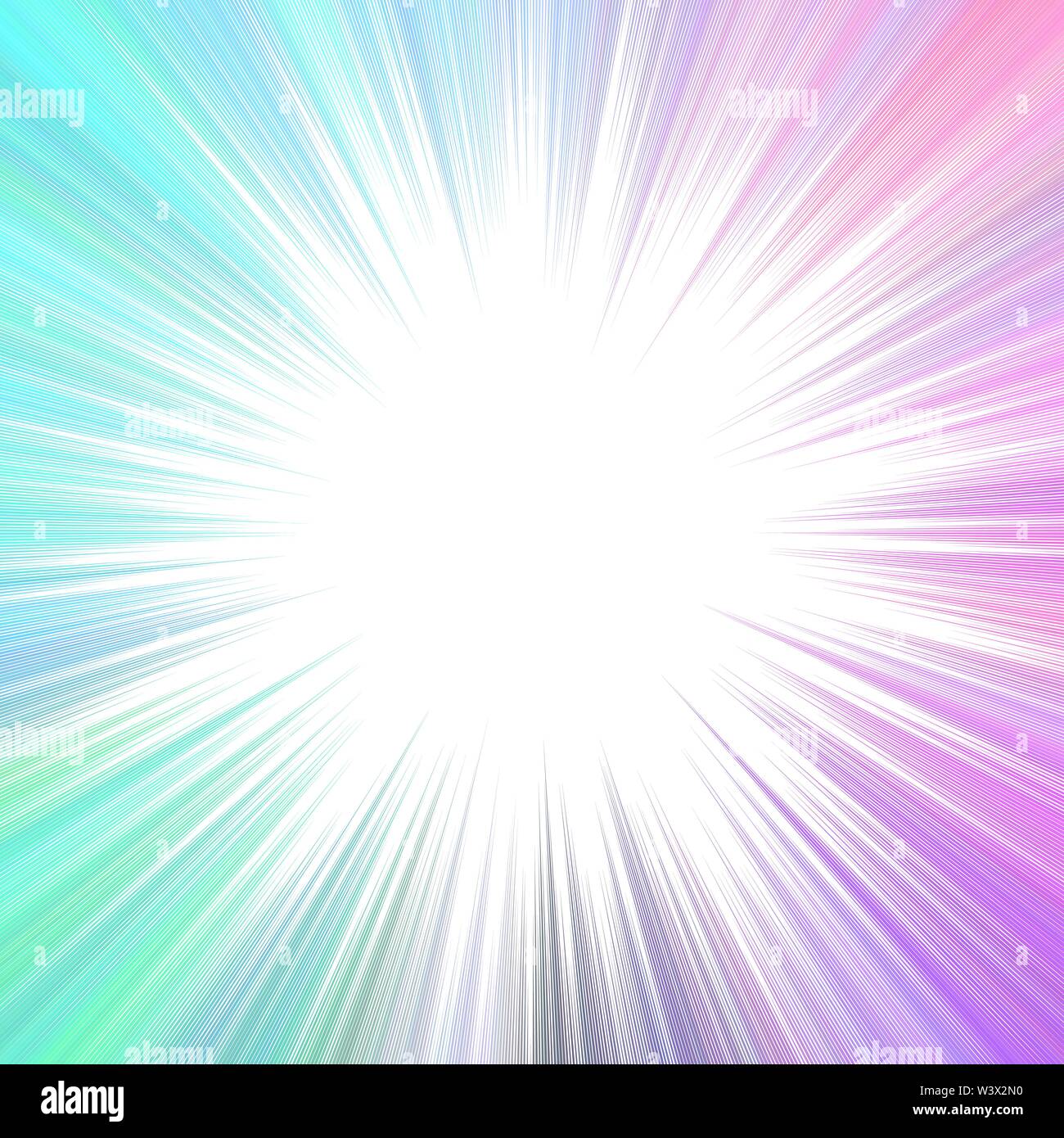 Colorful psychedelic abstract blast concept background - vector ray ...