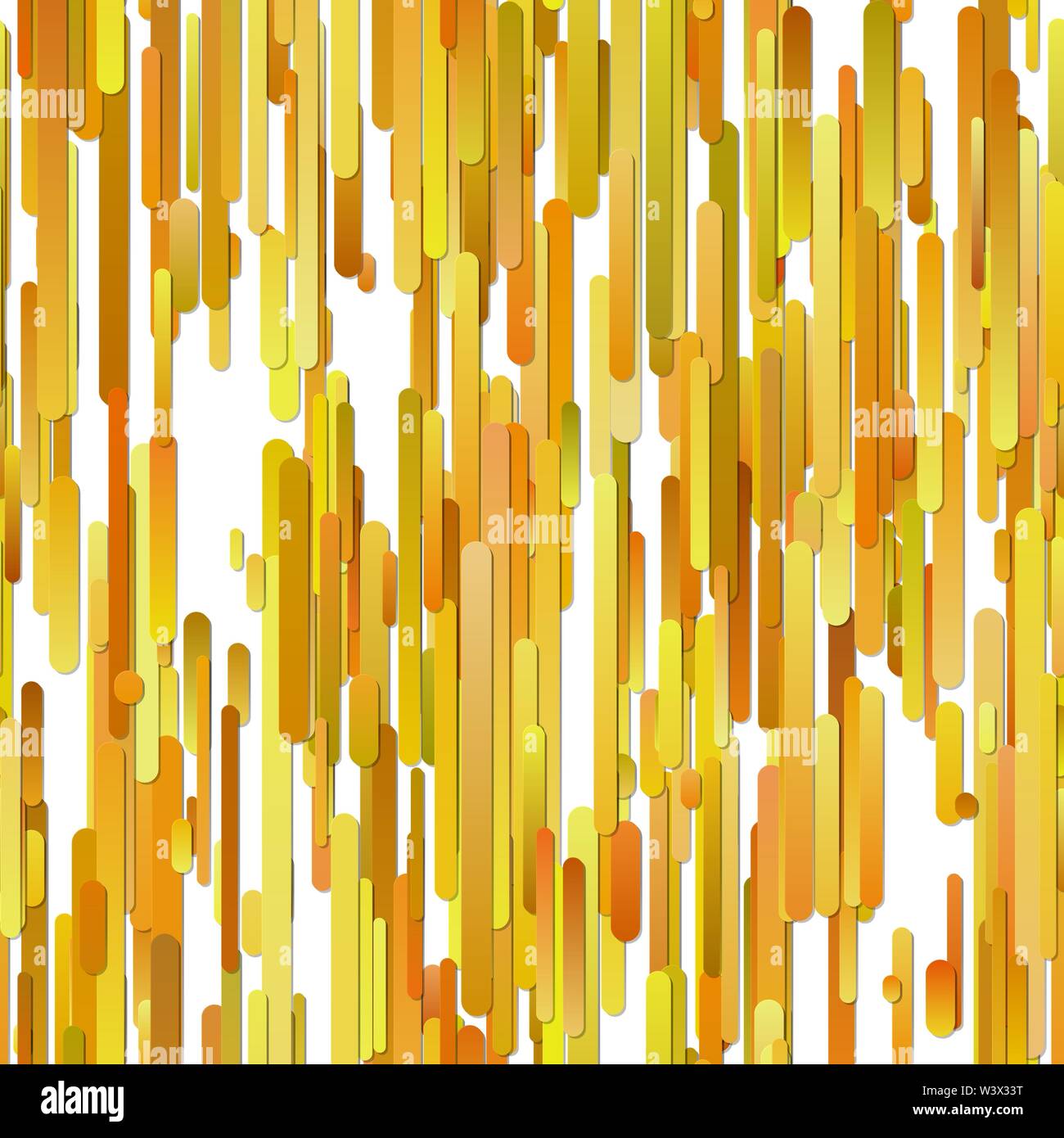 Orange modern abstract gradient background with vertical rounded stripe pattern - vector ...