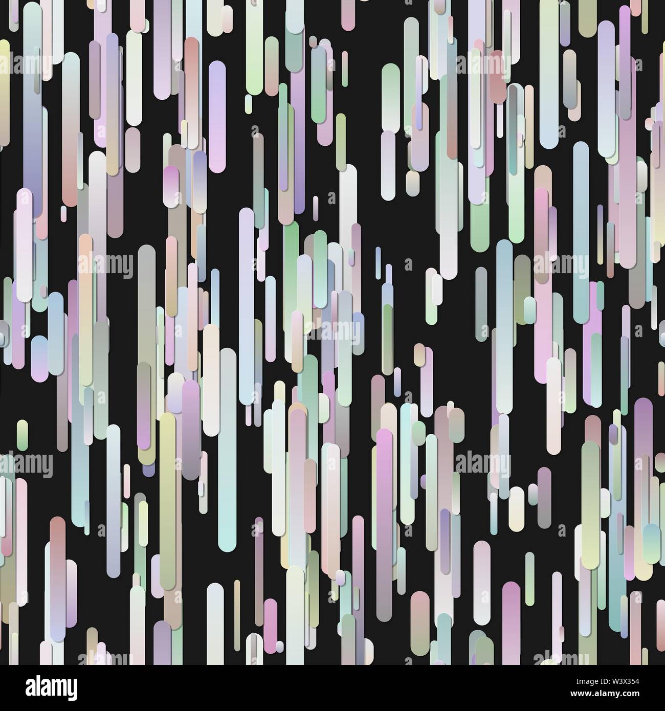 Colorful abstract repeating gradient vertical rounded stripe background pattern - trendy vector ...