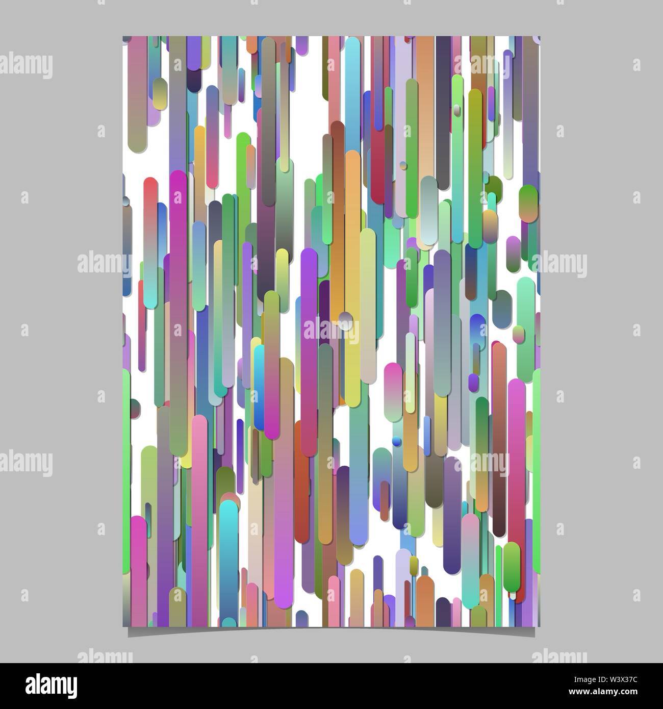 Colorful modern abstract gradient vertical stripe pattern flyer ...
