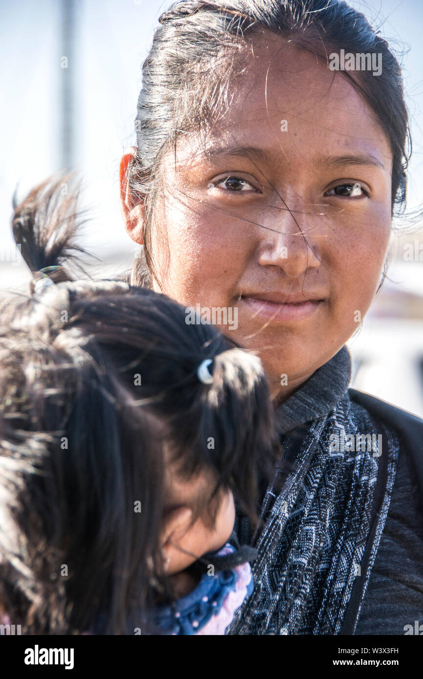 Happy Poor Mexican Family