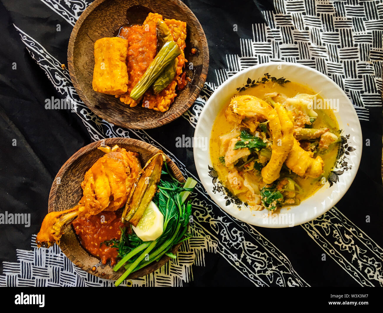 Rujak Soto, Tempong Rice or Nasi Tempong, and Tempeh Penyet is a ...