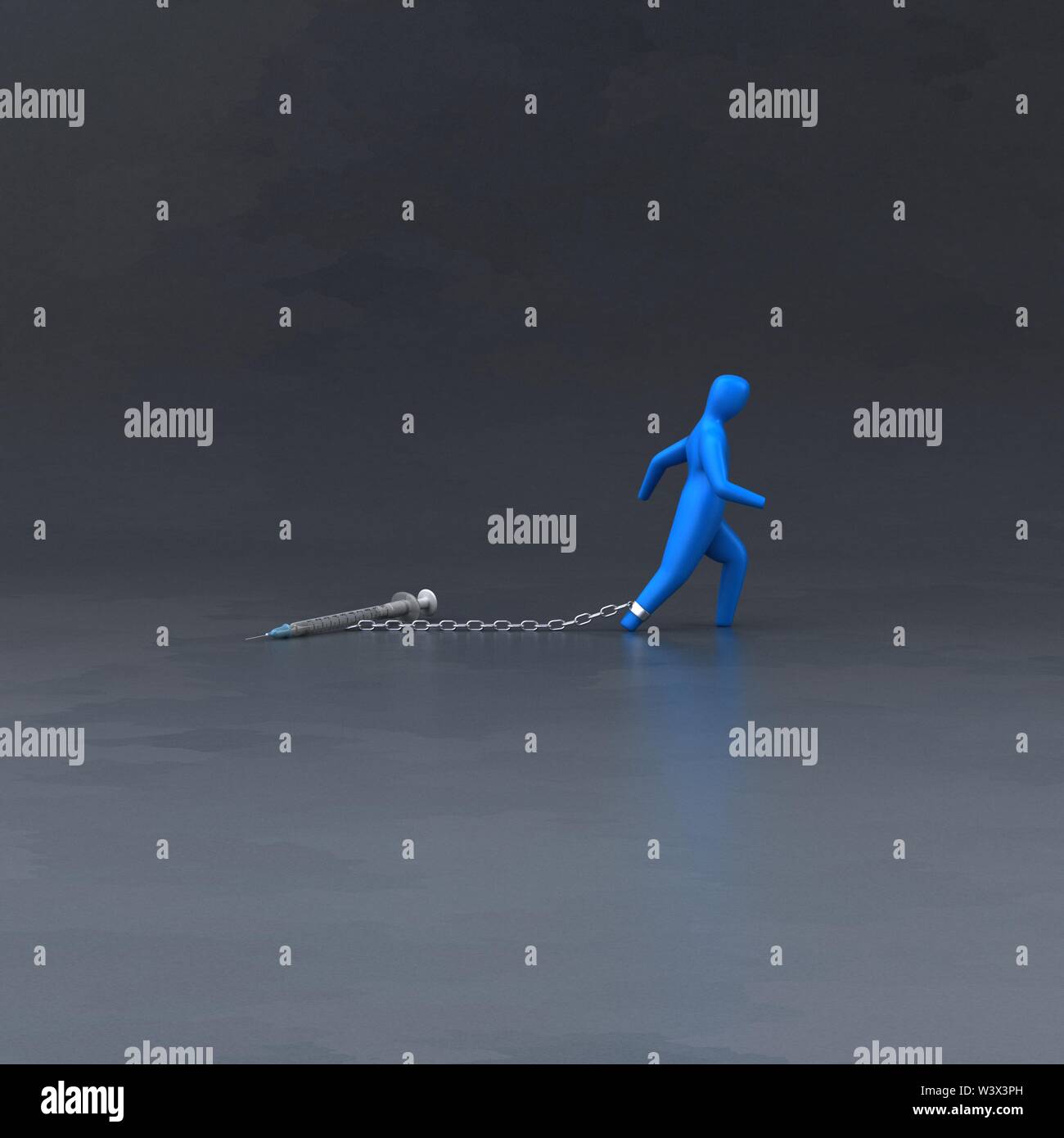 Burden symbol - 3D Illustration Stock Photo - Alamy