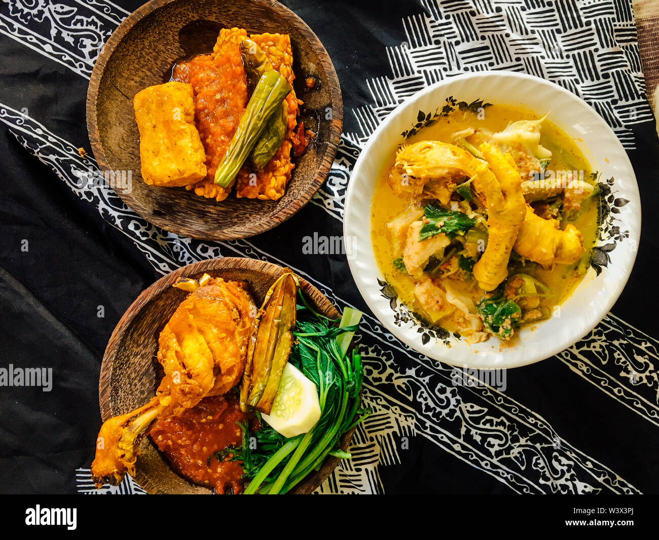 Rujak Soto, Tempong Rice or Nasi Tempong, and Tempeh Penyet is a ...