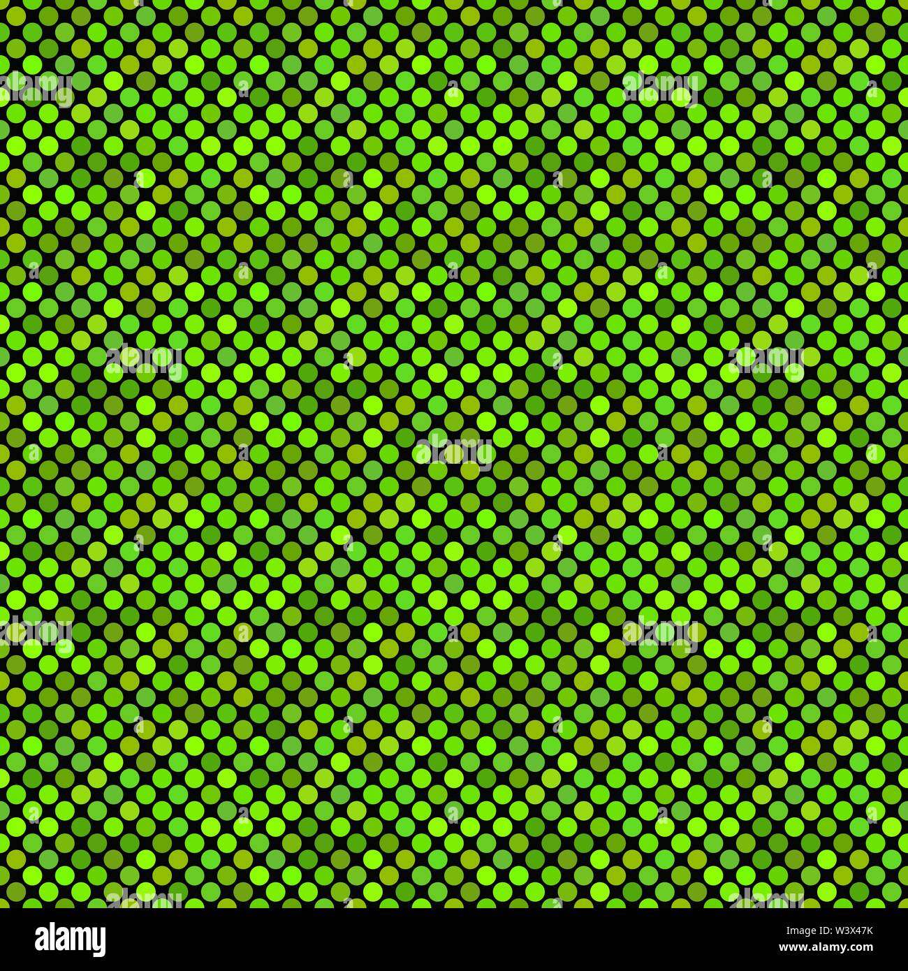 Abstract seamless dot pattern background - green vector illustration ...