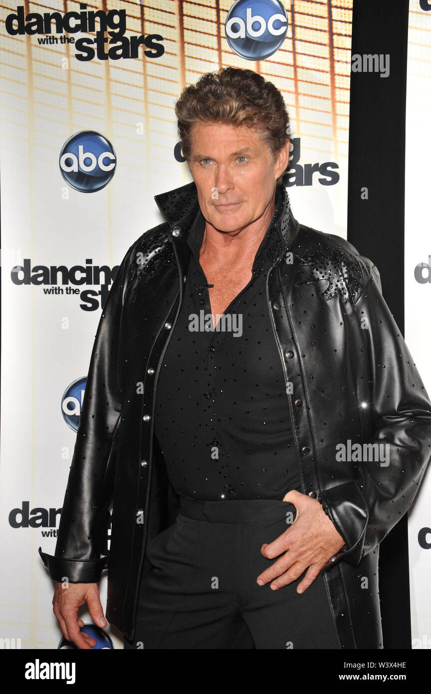 LOS ANGELES, CA. September 20, 2010: David Hasselhoff at the Season 11 ...