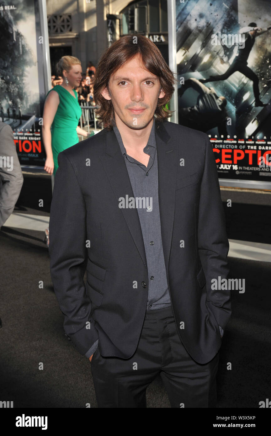 LOS ANGELES, CA. July 13, 2010: Lucas Haas at the Los Angeles premiere ...