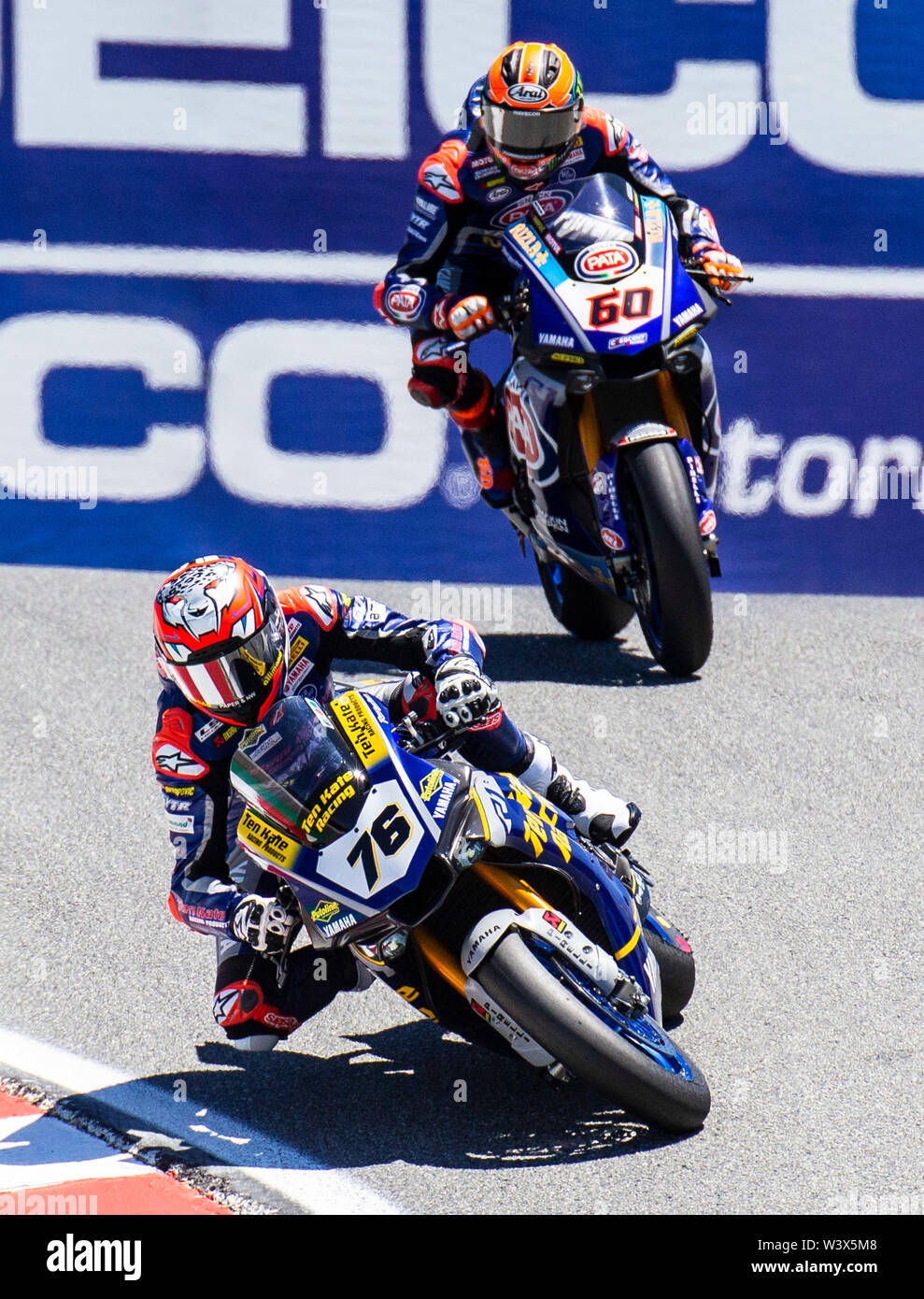 Michael van der mark racing a motorcycle hi-res stock photography and ...