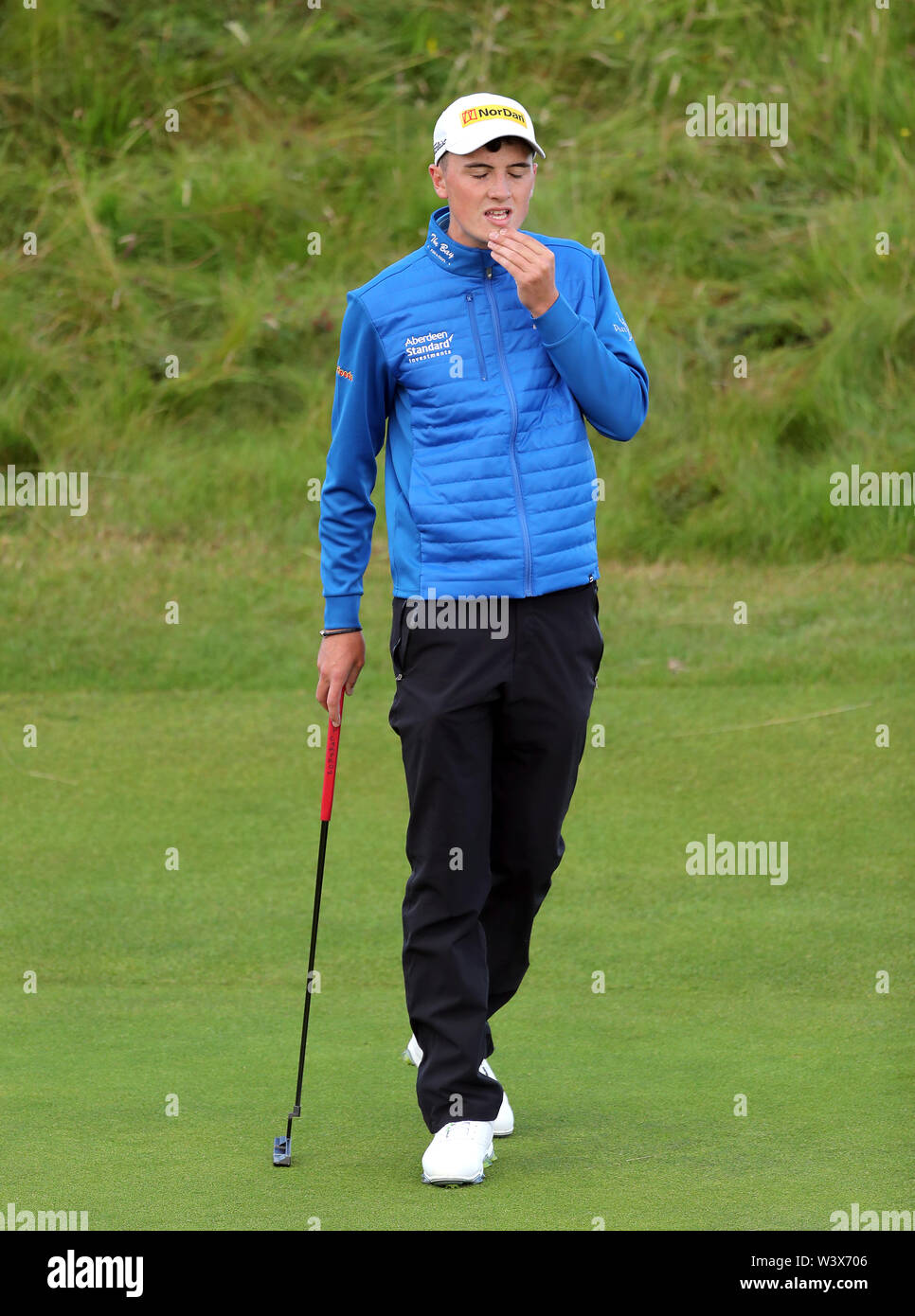Scotlands sam locke on 4th green hi-res stock photography and images ...