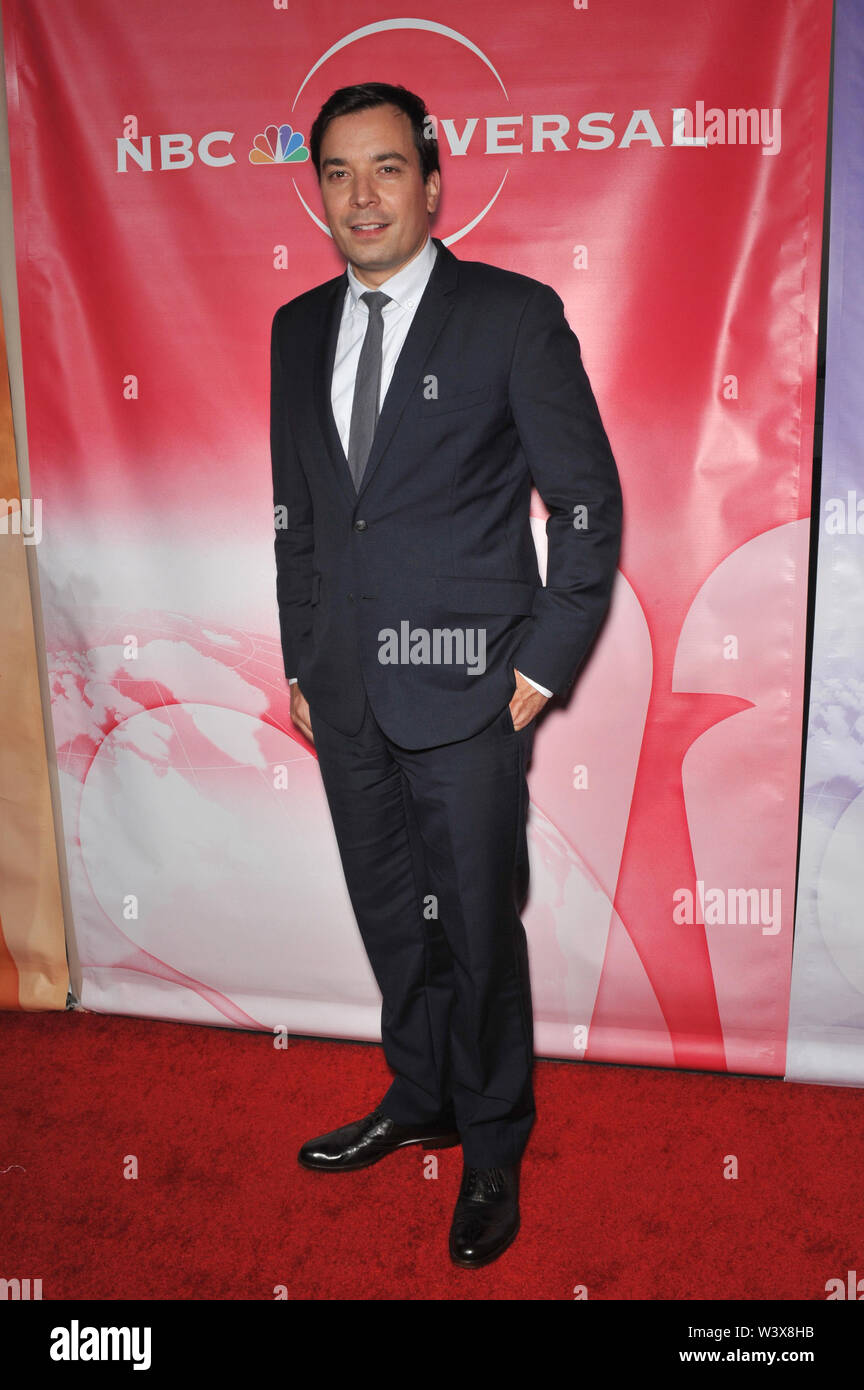 LOS ANGELES, CA. July 31, 2010: Jimmy Fallon at NBC Universal TV Summer ...