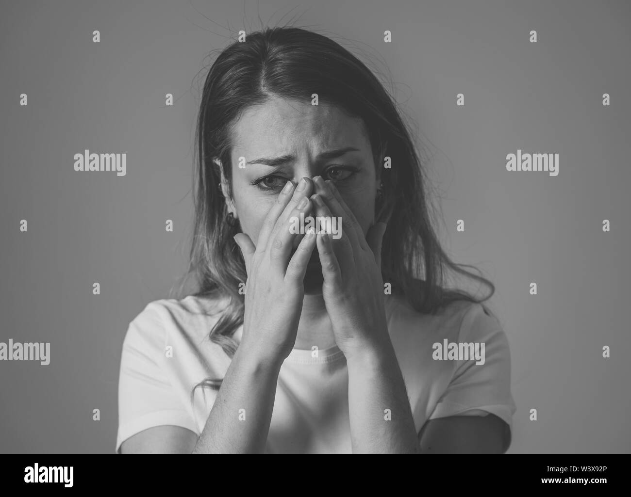 Human facial Black and White Stock Photos & Images - Alamy