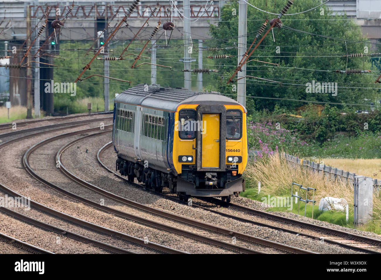 British rail class 156 hi-res stock photography and images - Alamy
