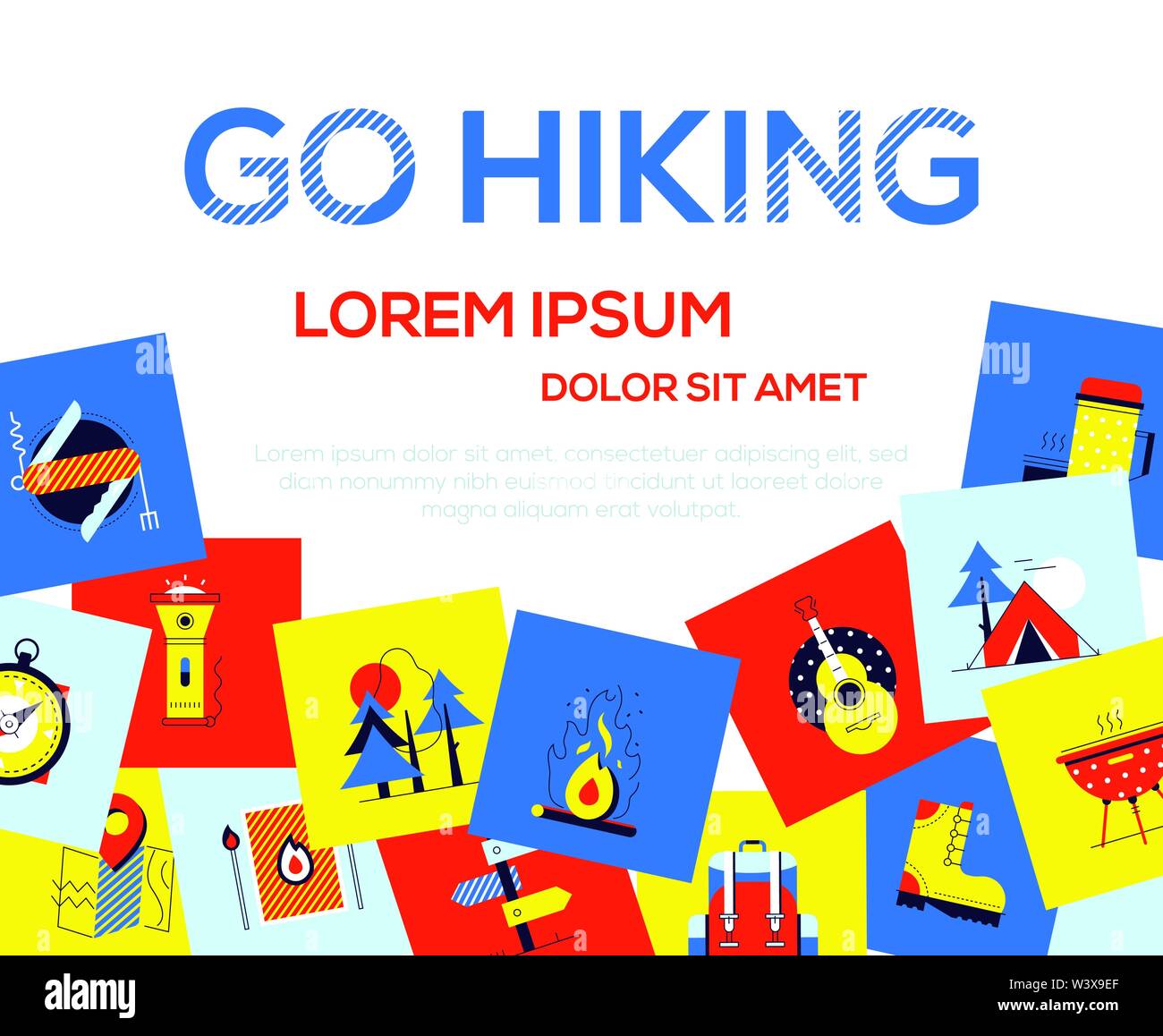 Go camp Stock Vector Images - Alamy