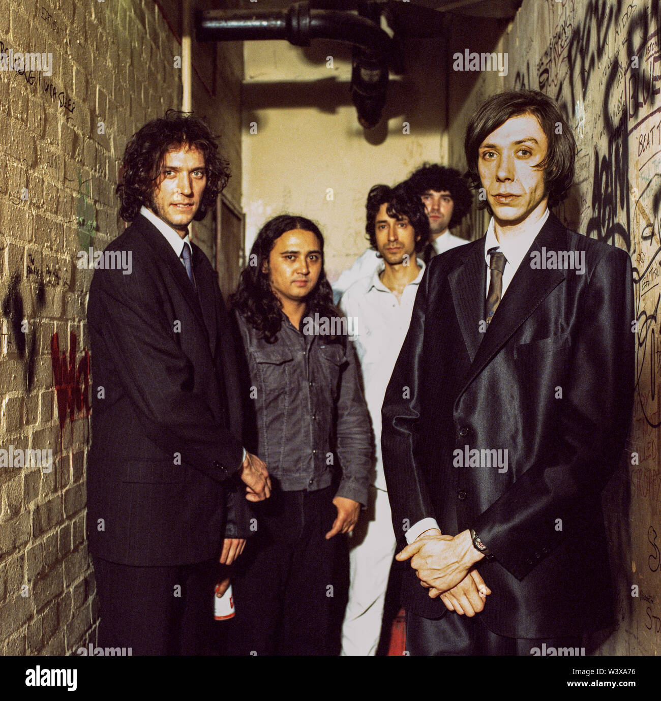 The Sadies Band photographed backstage at the Borderline , 27th March ...