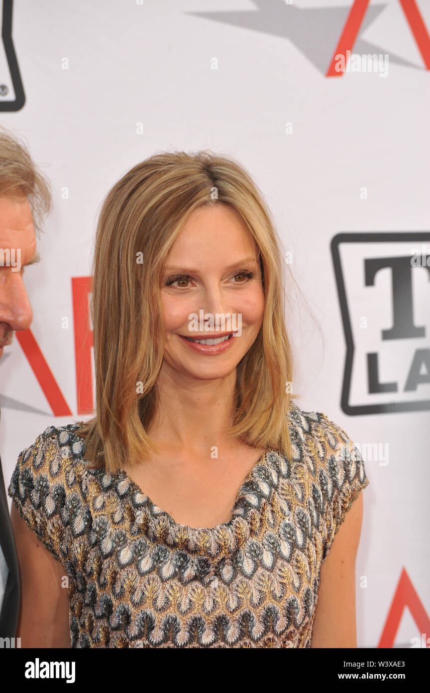 LOS ANGELES, CA. June 10, 2010: Calista Flockhart at the 2010 AFI Life ...