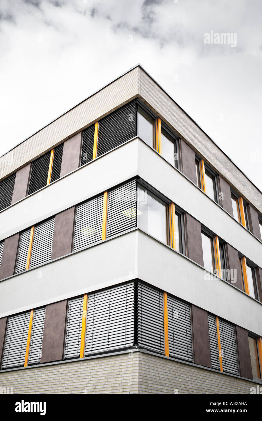 Corner of an office building Stock Photo - Alamy