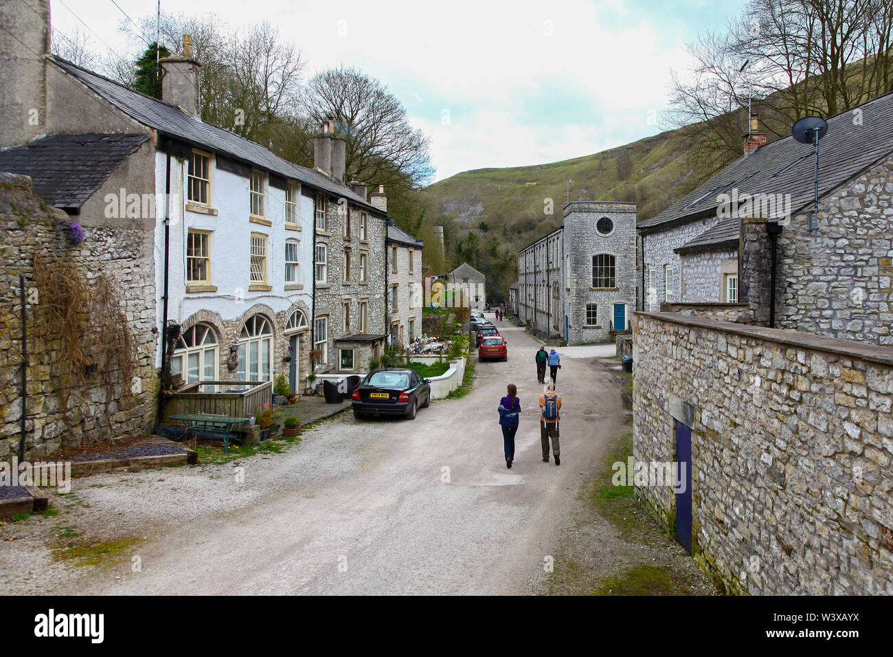 Litton Mill, Derbyshire, England, UK Stock Photo - Alamy